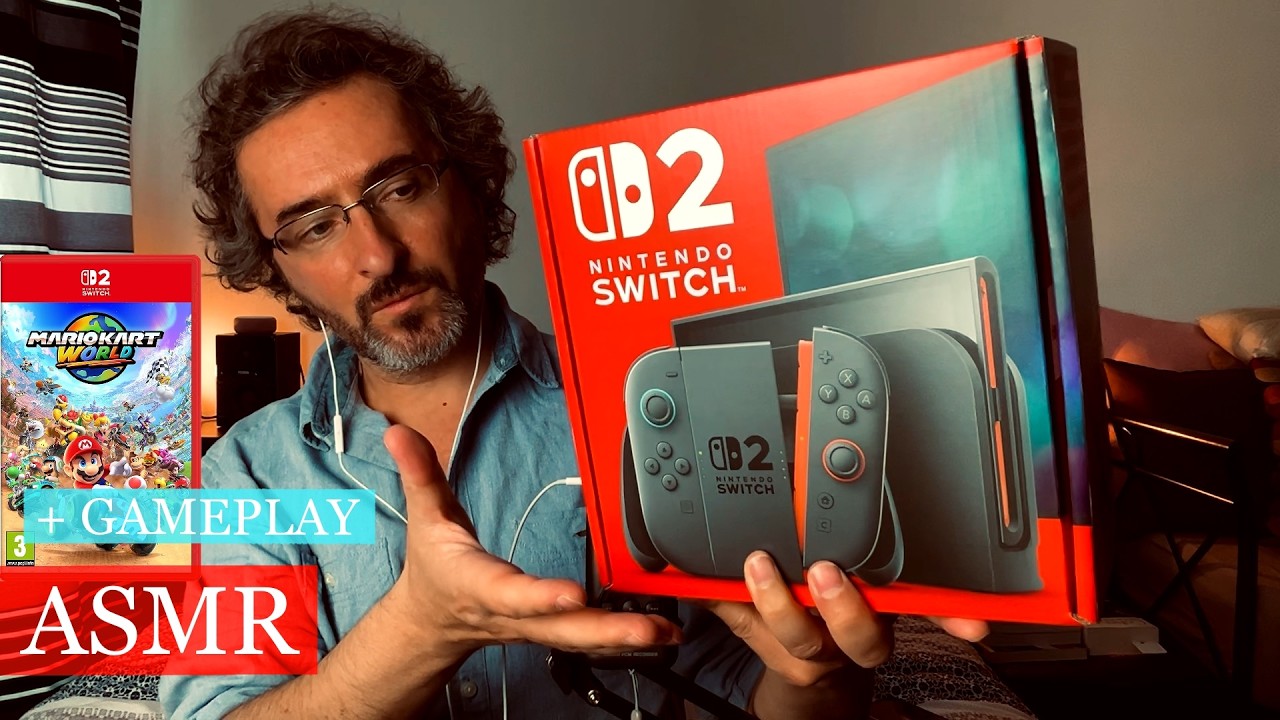 Haul / Déballage de la Nintendo Switch 2 ; gameplay découverte de mon ...