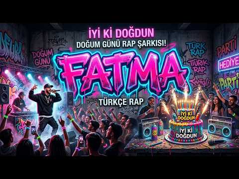 Fatma'ya Özel Rap Doğum Günü Şarkısı | İyi Ki Doğdun Fatma!