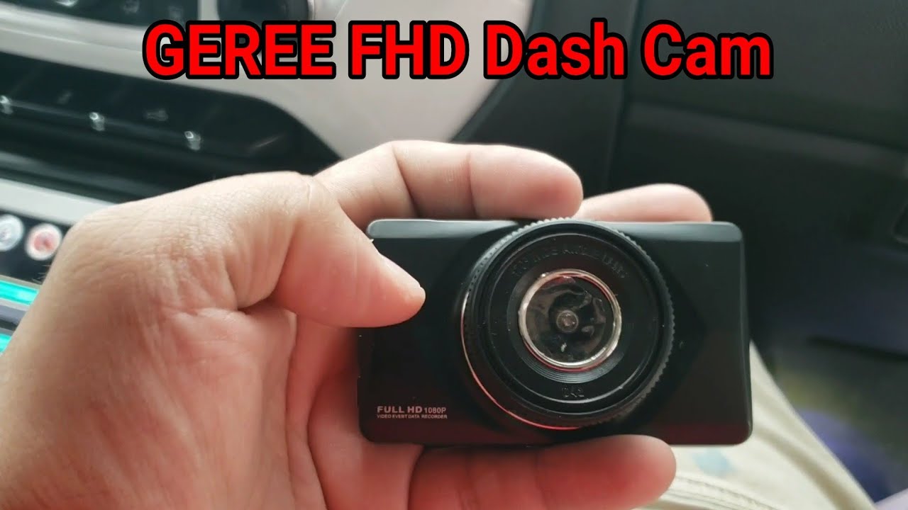 GEREE 1080 FHD Dash Cam - YouTube