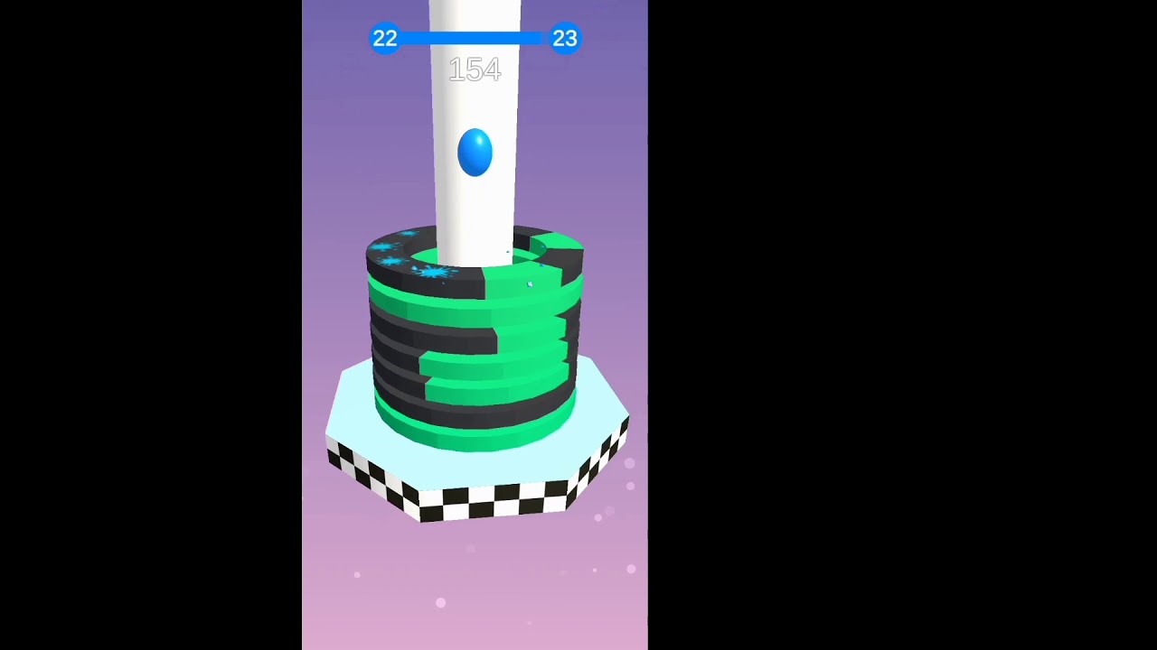 BERMAIN GAME STACK BALL - YouTube