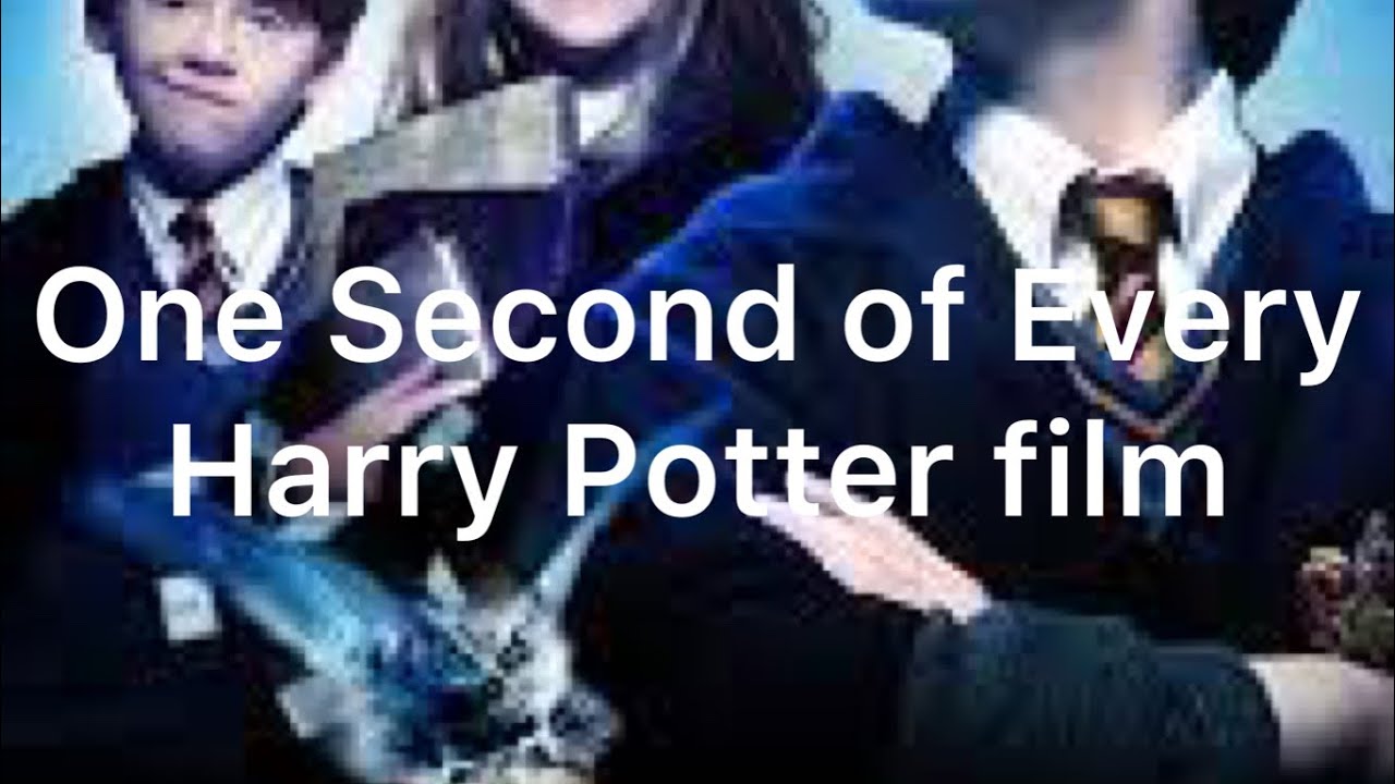 One Second of Every Harry Potter film - YouTube