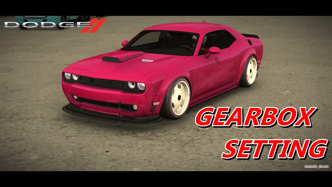 DODGE CHALLENGER GEARBOX SETTING || HIGHWAY MAP || CAR PARKING ...