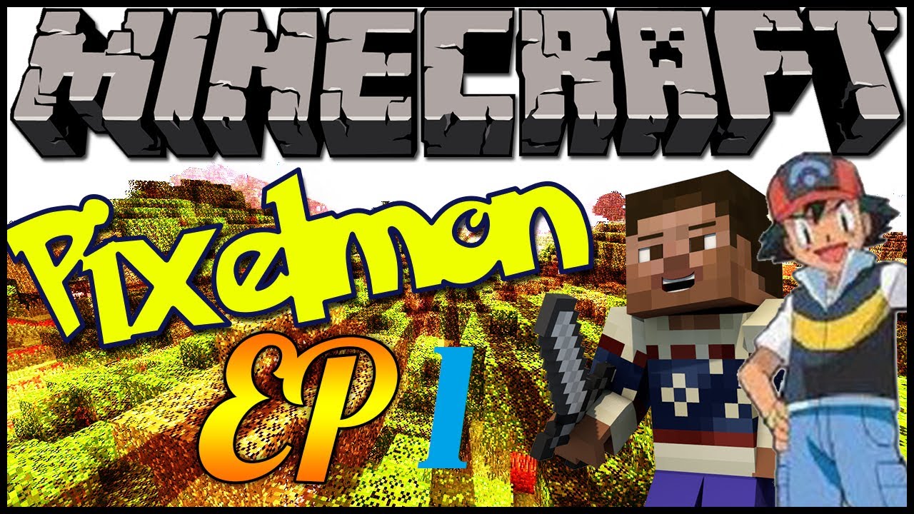Let's Play Pixelmon in Minecraft - Episode 1 - YouTube