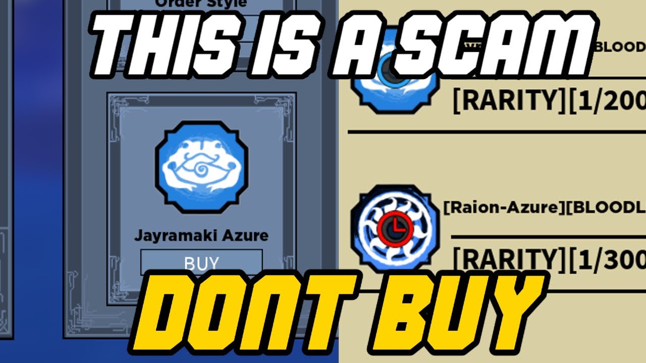 Jayramaki Azure and Raion Azure is a SCAMM! Shindo Life - YouTube