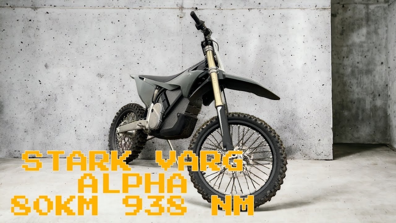 NAJPOTĘŻNIEJSZY ELEKTRYCZNY CROSS STARK VARG ALPHA 80 KM DIRT BIKE TEST ...