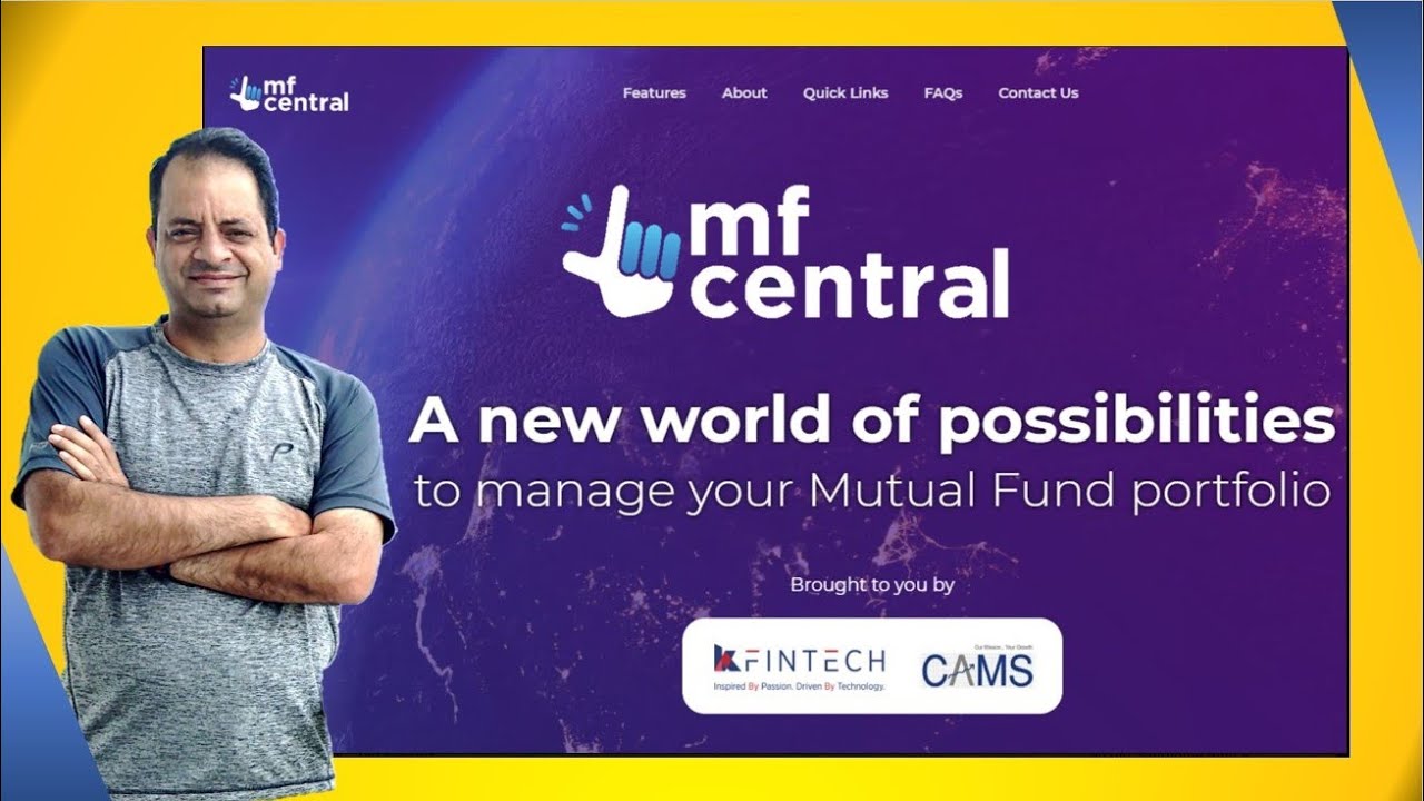 MFcentral - Access All Mutual Funds At One Place - YouTube