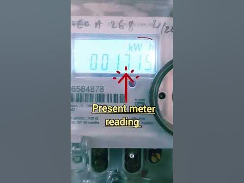 How To Check Meter Reading | kWh-Unit @myelectricalpoint - YouTube