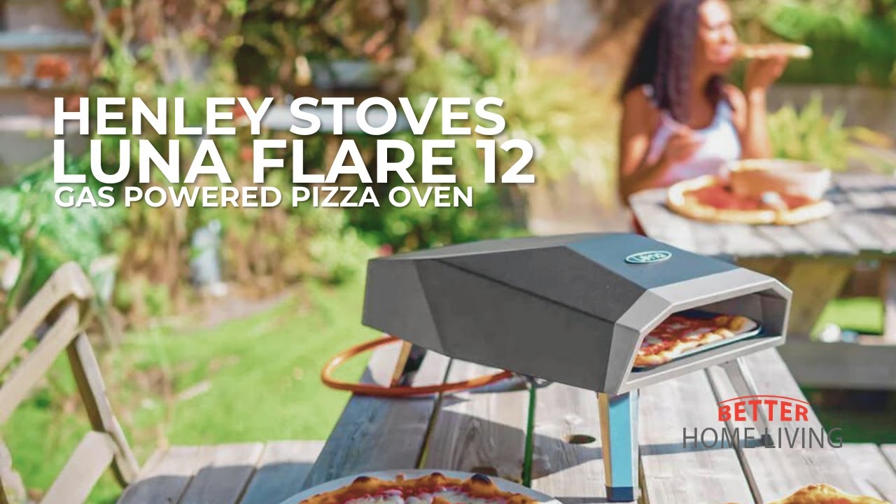 Henley Stoves Luna Flare 12 Gas Powered Pizza Oven - YouTube