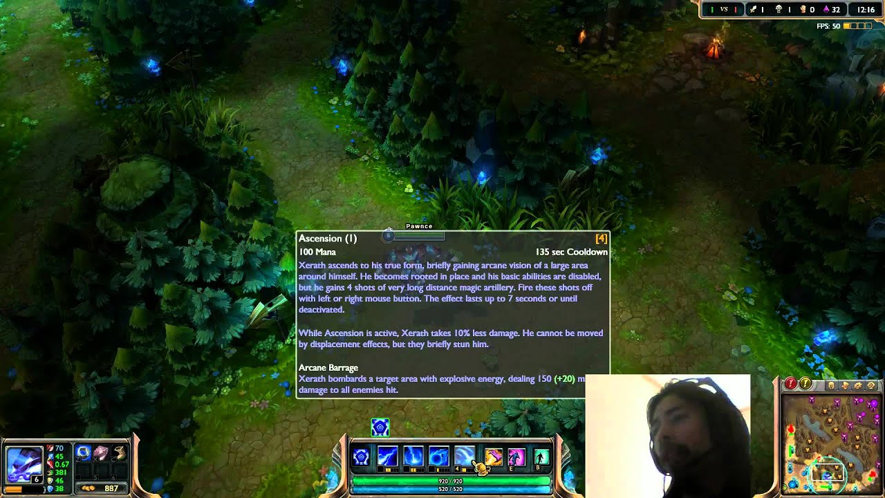 Xerath Rework Champion Spotlight (Old Version - New Preview Video in ...