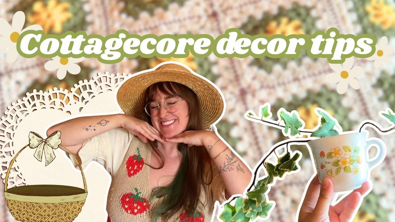 12 easy cottagecore decor tips + ROOM MAKEOVER - YouTube