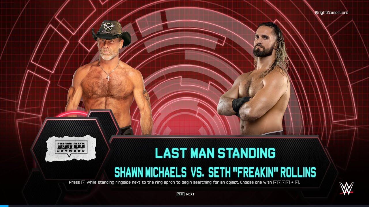 YouTube Inspiration WWE 2K25 - Shawn Micheals VS Seth ''Freakin ...