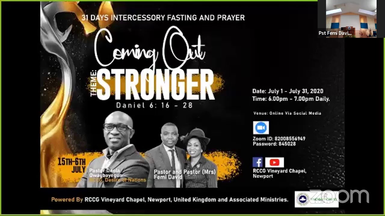 Day 16 July Fasting & Prayer - YouTube
