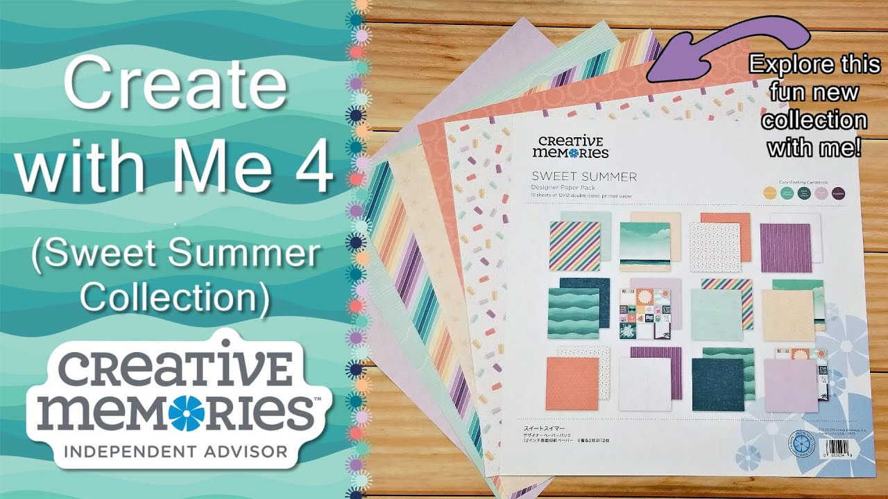 Create With Me 4 - Sweet Summer Collection - YouTube