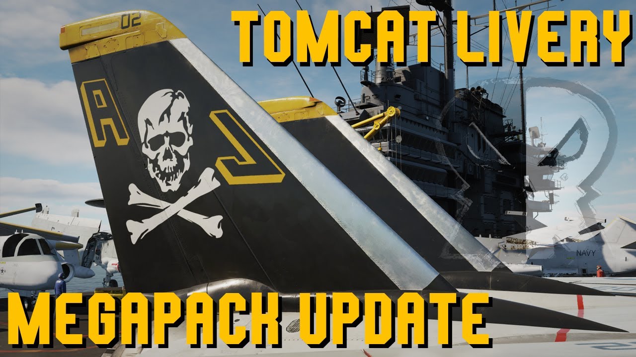 DCS: F-14 Livery Megapack Update - YouTube