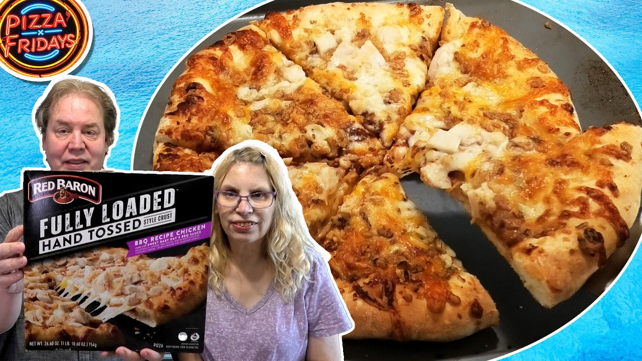 Red Baron BBQ CHICKEN Frozen "PIZZA" Honest Review - YouTube