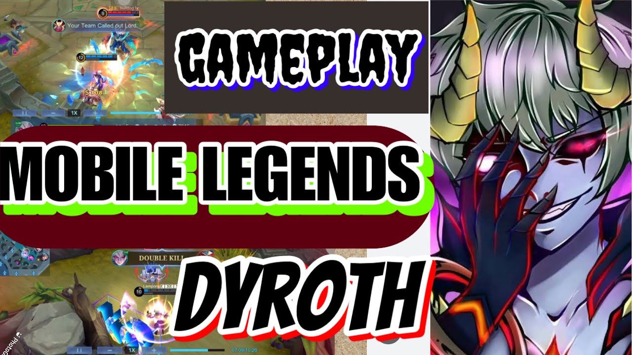 MOBILE LEGENDS/DYROTH/SOLO RANK/FULL GAMEPLAY - YouTube