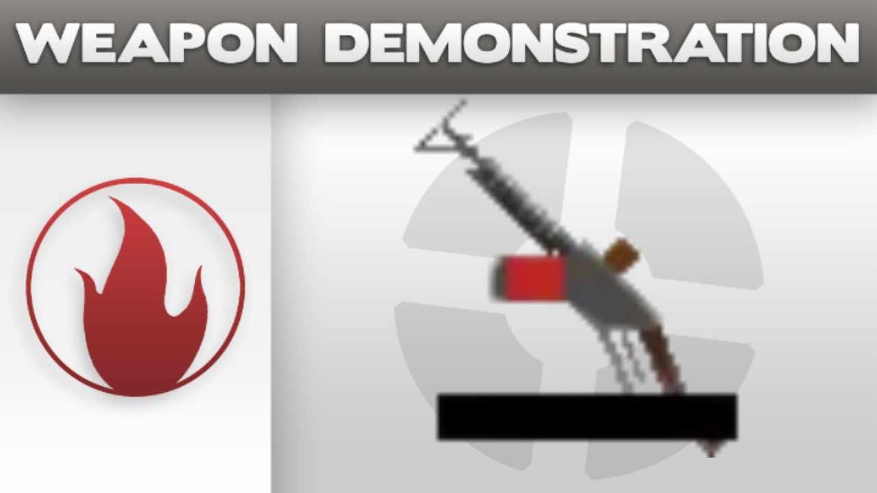 Craft Fortress 2 Weapon Demonstration: Phlogistinator - YouTube