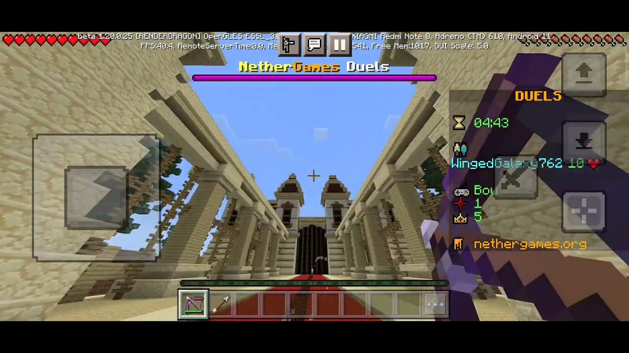 MINECRAFT NETHERGAMES DUELS 1 VS 1 WITH MY BROTHER - YouTube