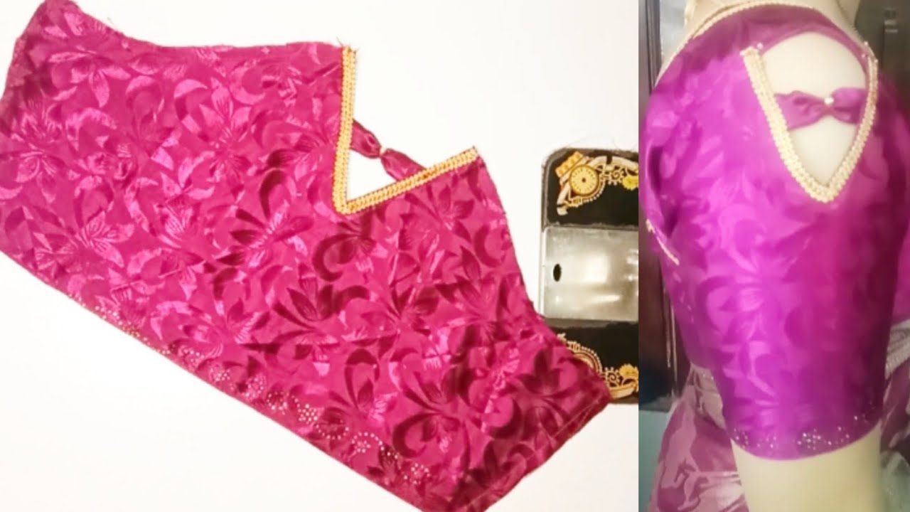 Blouse sleeve design cutting and stitching || Cut wala baju design ...