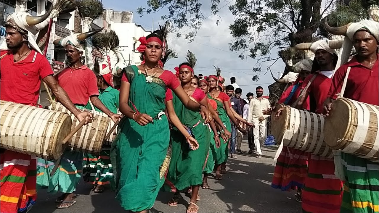 Kommu Koya Dance Performance || Ganesha Festival Dances || Koya Tribe ...