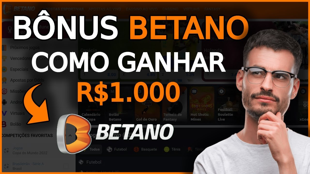 [BETANO] Bônus de Cadastro de R$1 000 na Betano - Código Promocional Betano 2025 - YouTube