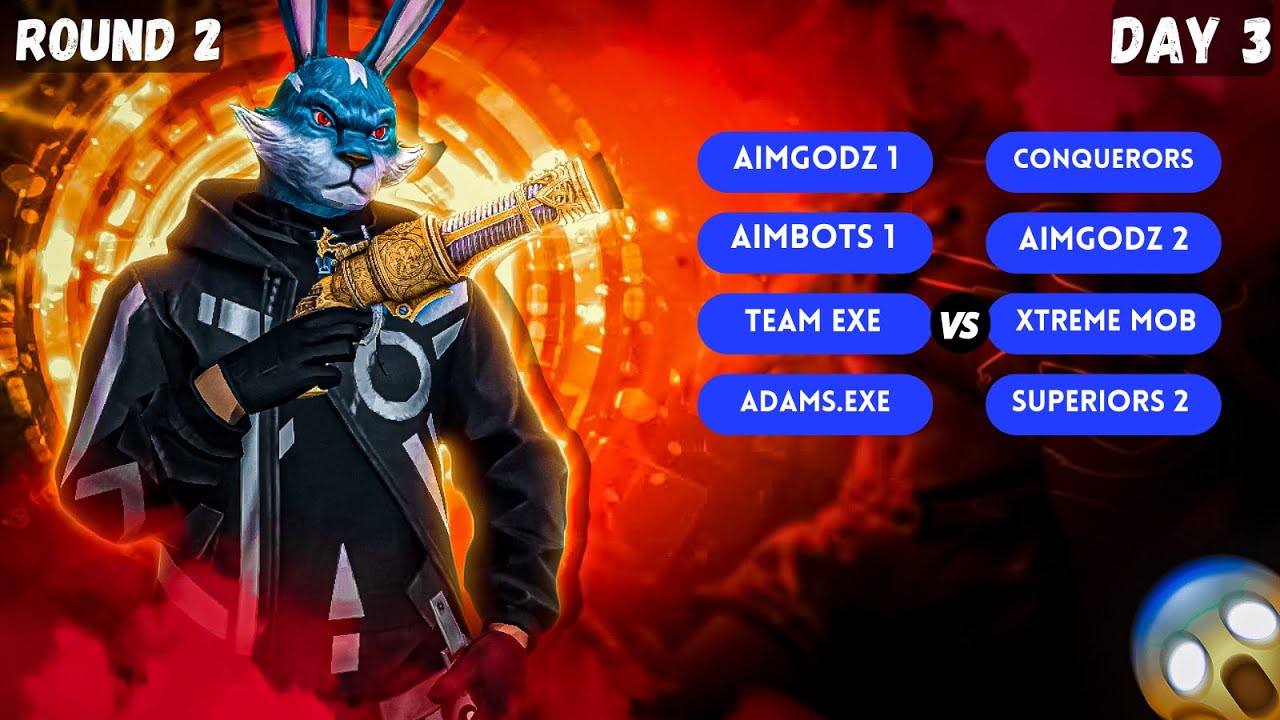 ROUND 2 DAY 3 || 4V4 CLASH SQUAD BATTLE 🔥 || SUPERIORS PK || #freefirelive #nonstopgaming - YouTube