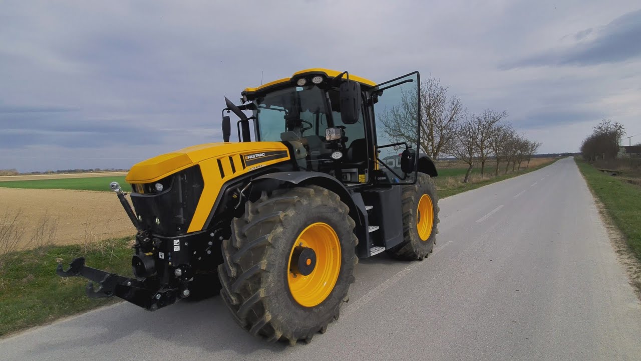 JCB Fastrac 4220 / Drive test /Head Camera /// GoPro Hero 8 Black ...