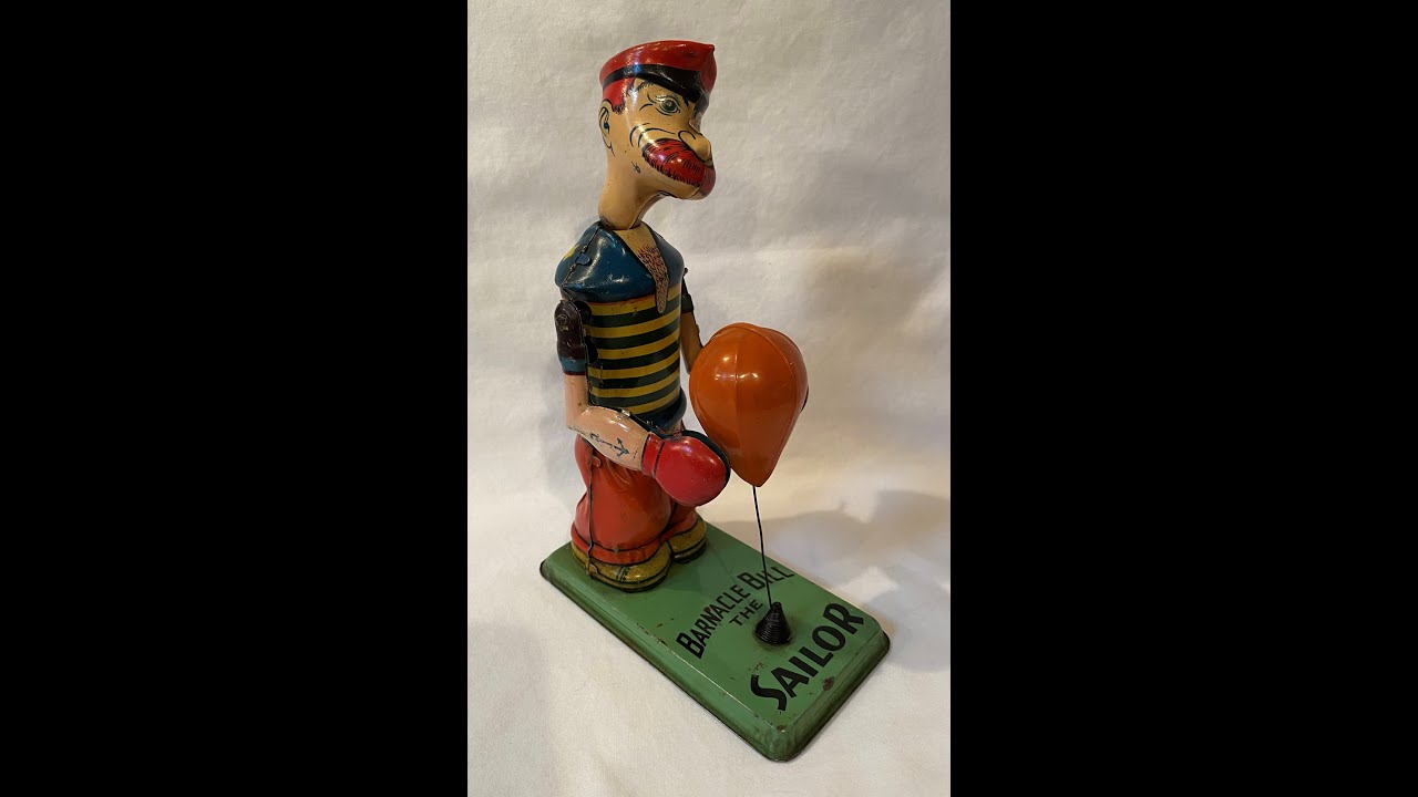 J Chein 1930 s Barnacle Bill The Puncher - YouTube