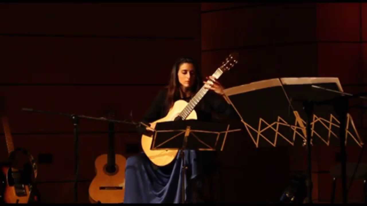 Silvia Cignoli plays "...um sorgenfrei zu leben" by Simone Fontanelli ...