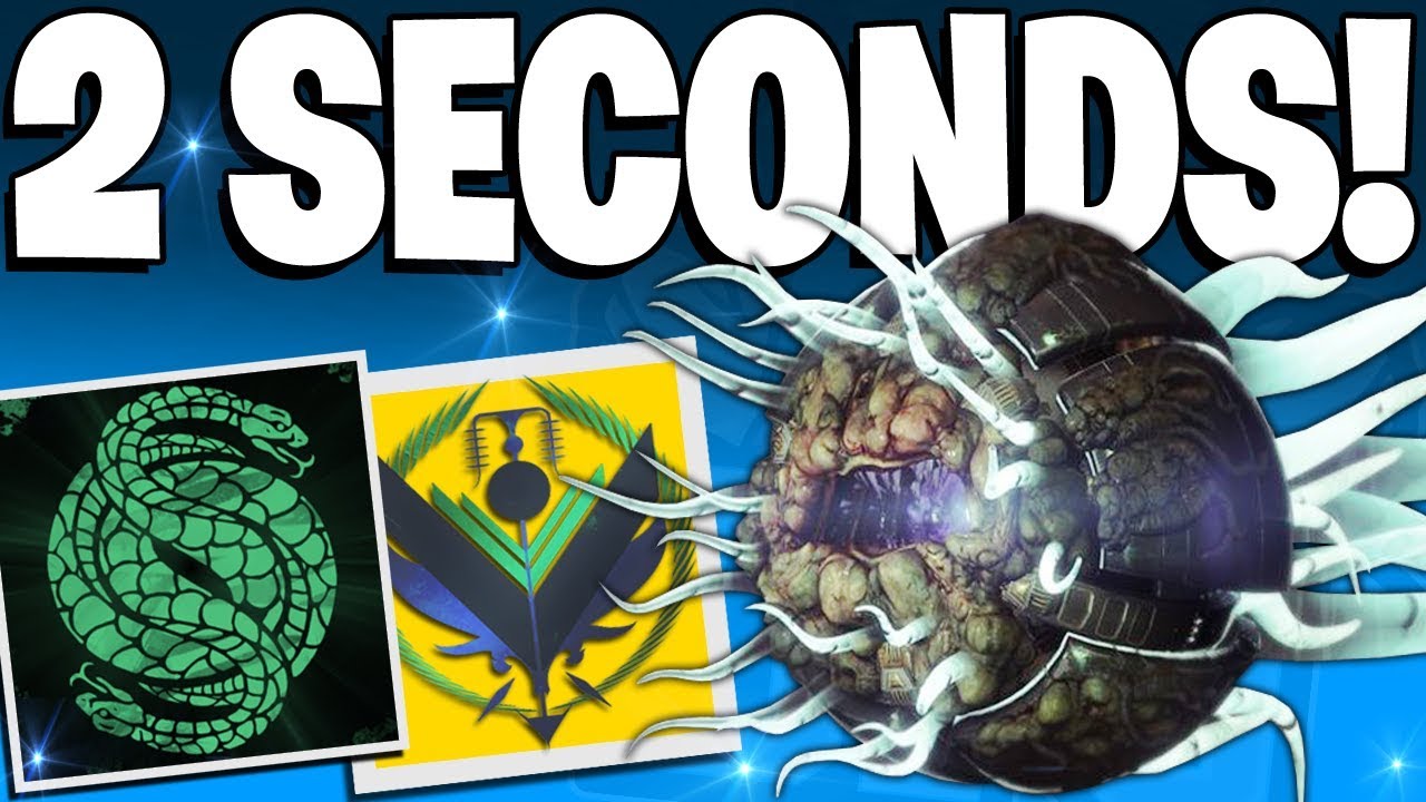Destiny 2 - How To Kill GAMBIT PRIMEVAL IN 2 SECONDS !! - Easy Gambit ...