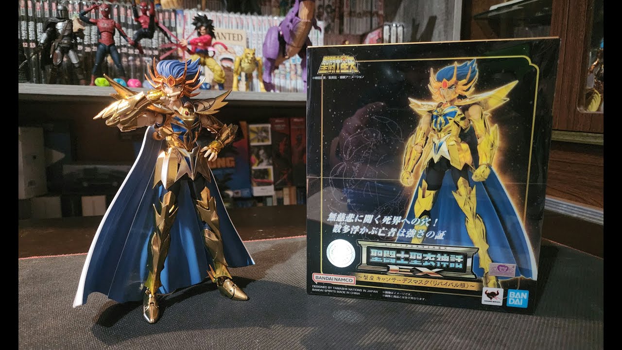 Saint Seiya Death Mask de Cancer Myth Cloth Ex Revival Review en ...