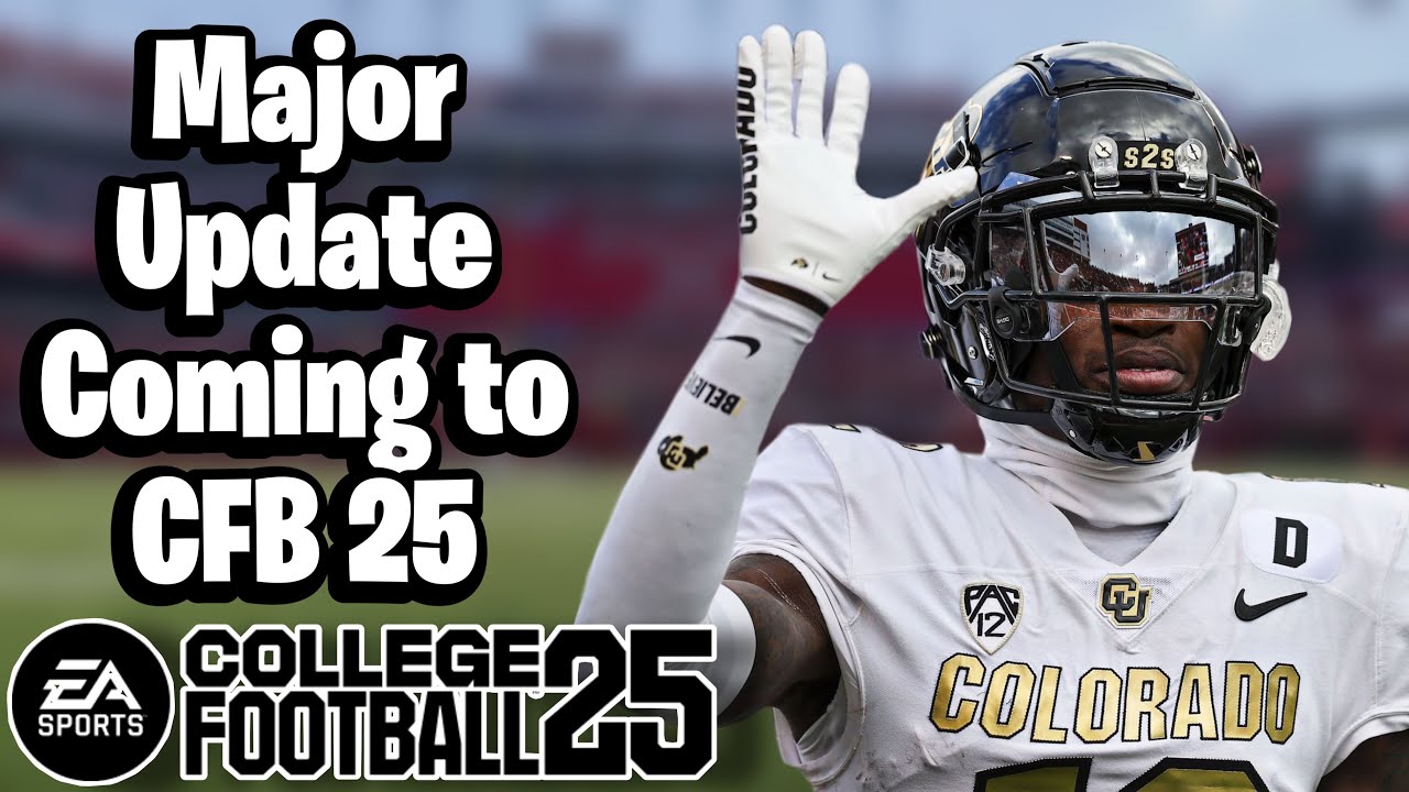 MAJOR Update Coming to College Football 25 - YouTube