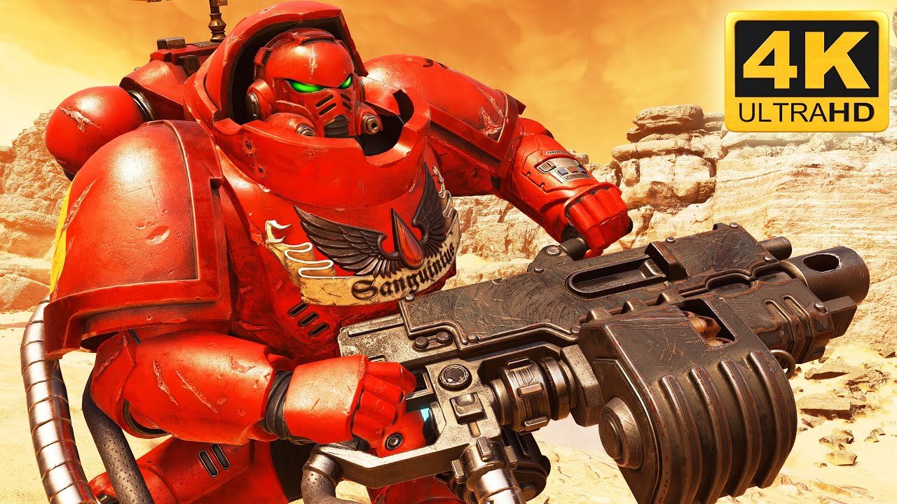 Blood Angels Heavy Intercessor + Heavy Bolter Gameplay - Warhammer 40k ...