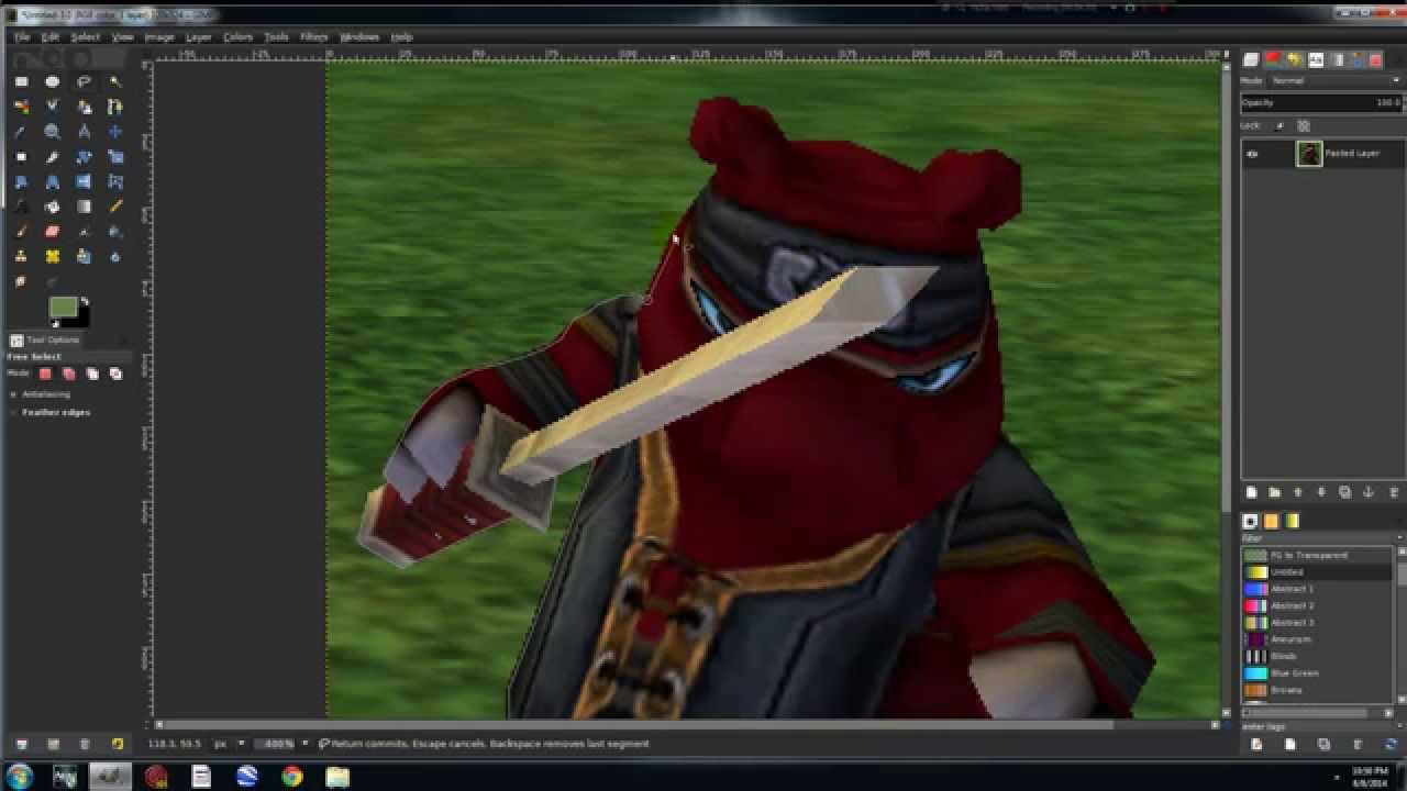 Making Your First Signature on Gimp (Rendering) - YouTube