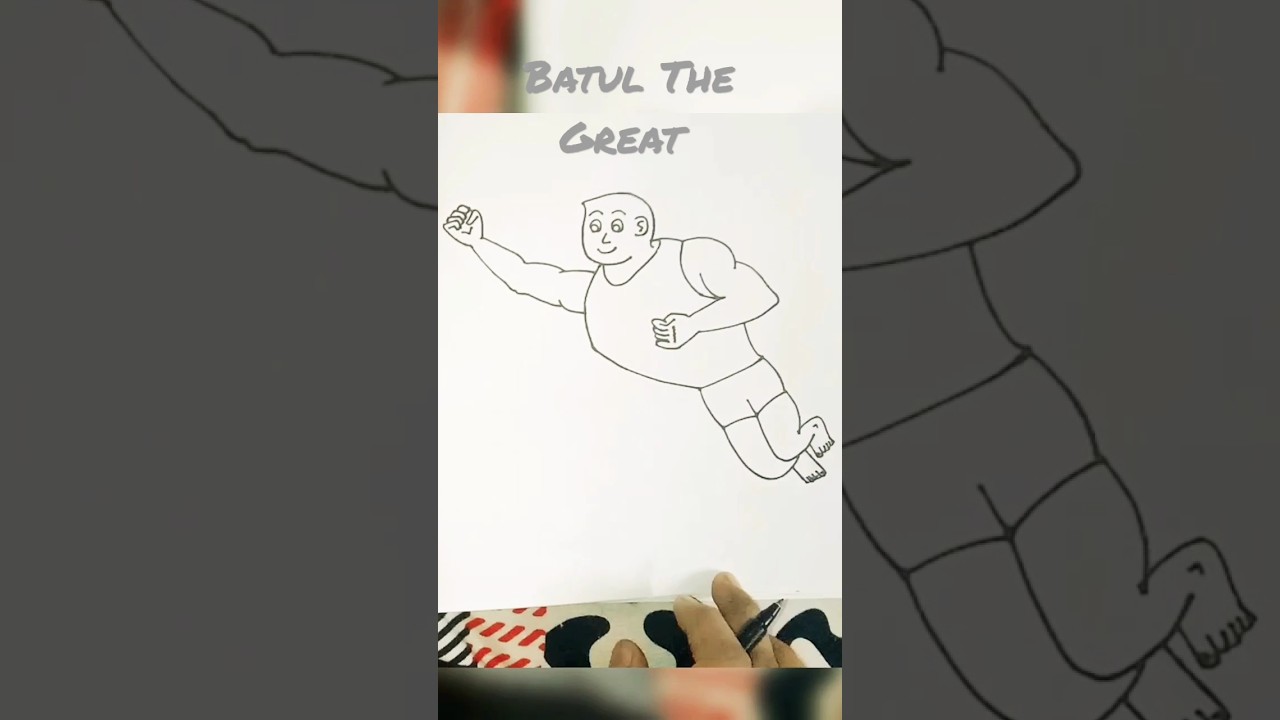 Batul The Great Drawing Tutorial #shorts #shortsvideo #youtubeshorts ...
