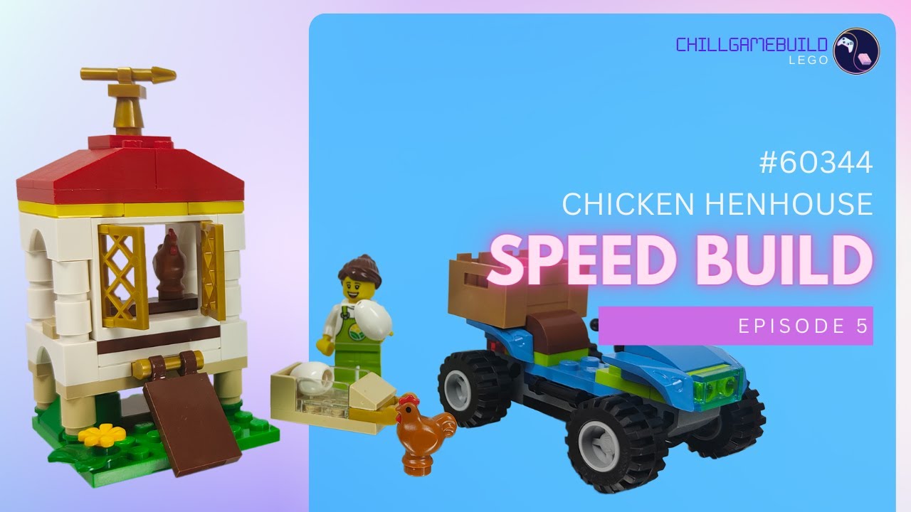 🏗️ | LEGO | Chicken Henhouse #60344 | SPEED BUILD | Ep 5 - YouTube