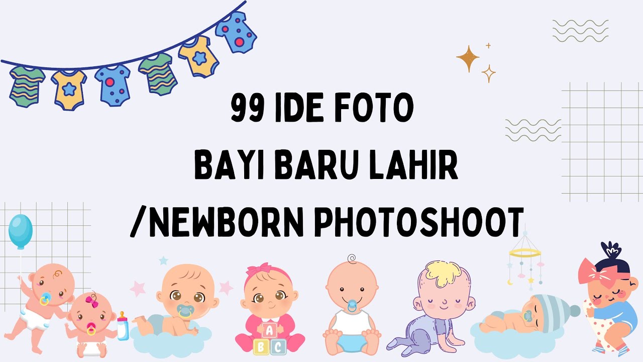 99 Ide Foto Bayi Baru Lahir / Newborn Photoshoot - YouTube