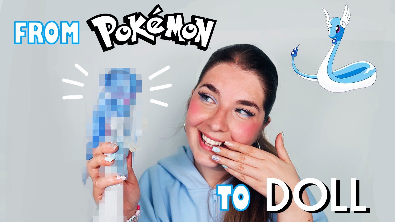 Turning a POKÉMON into a DOLL *it is so CUTE💙* - YouTube