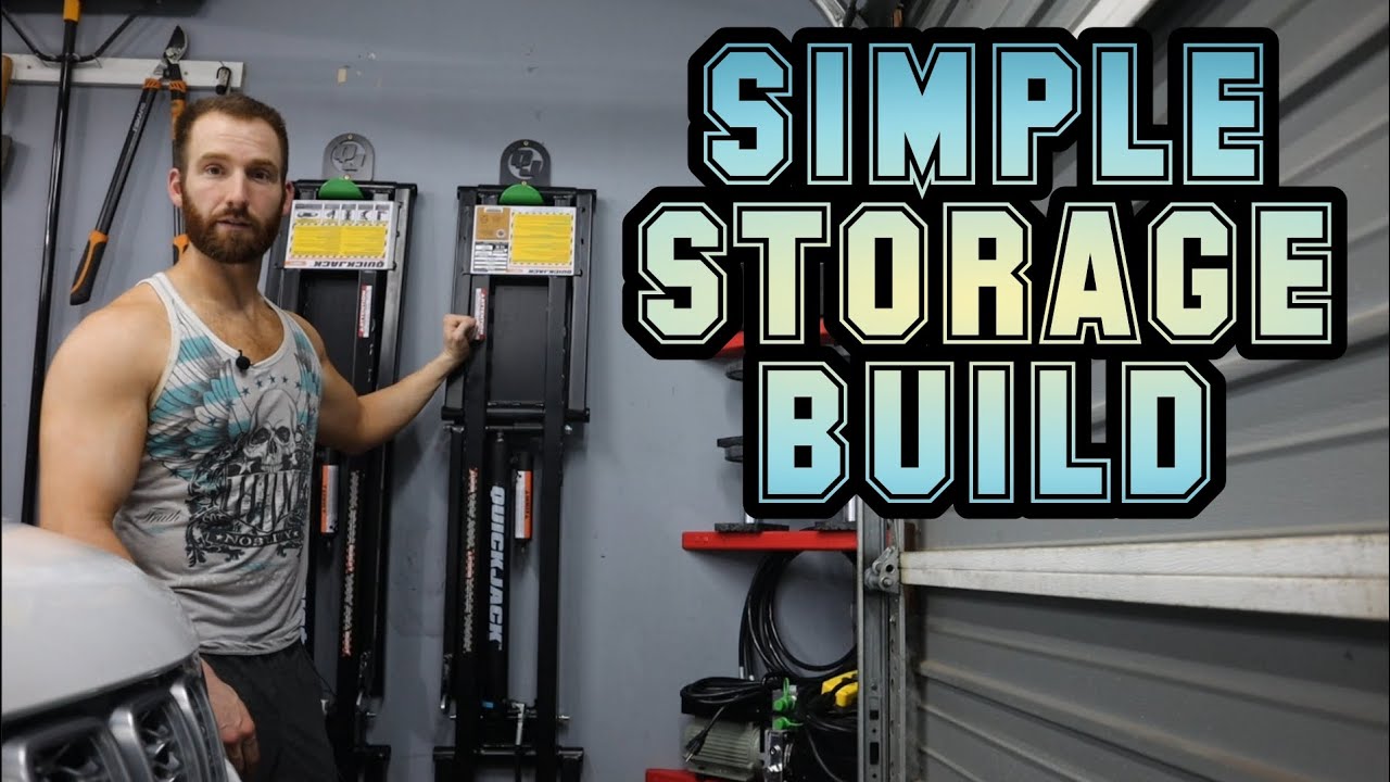 QUICK JACK STORAGE (Build) - YouTube