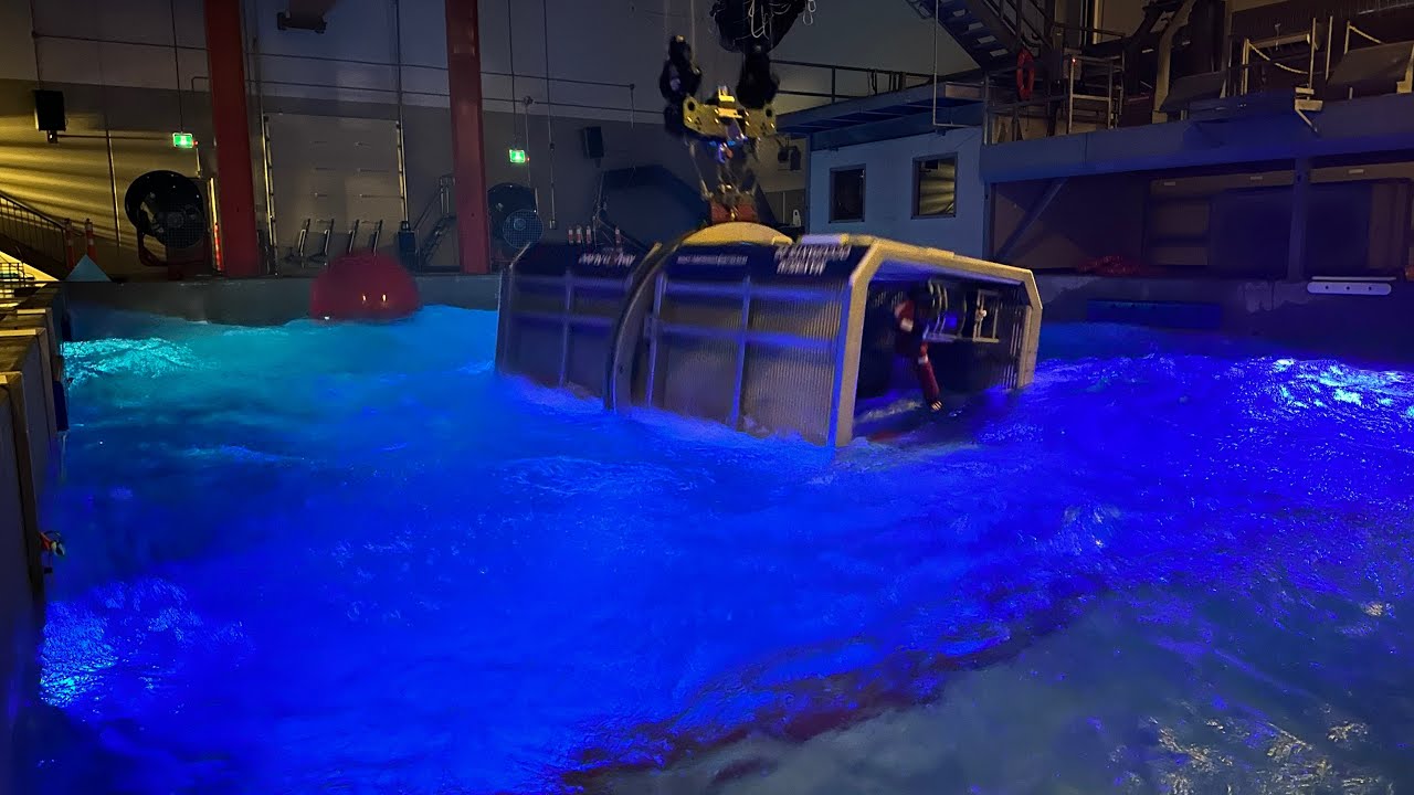 Helicopter Underwater Egress Training - YouTube
