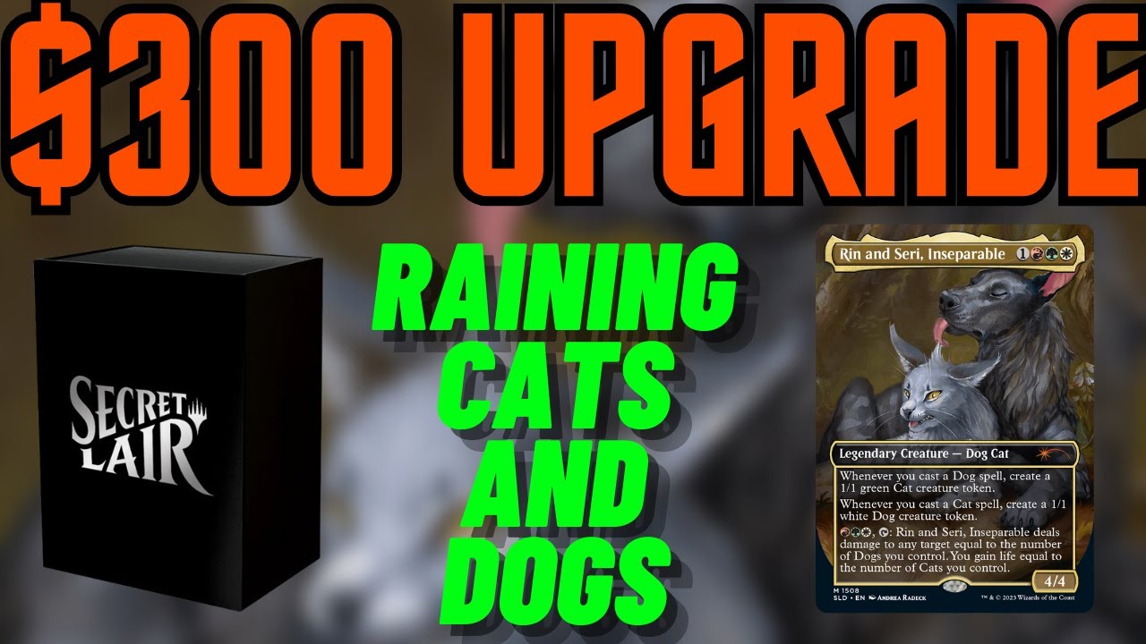 Raining Cats and Dogs Upgrade - Improving the Precon Commander Deck ...