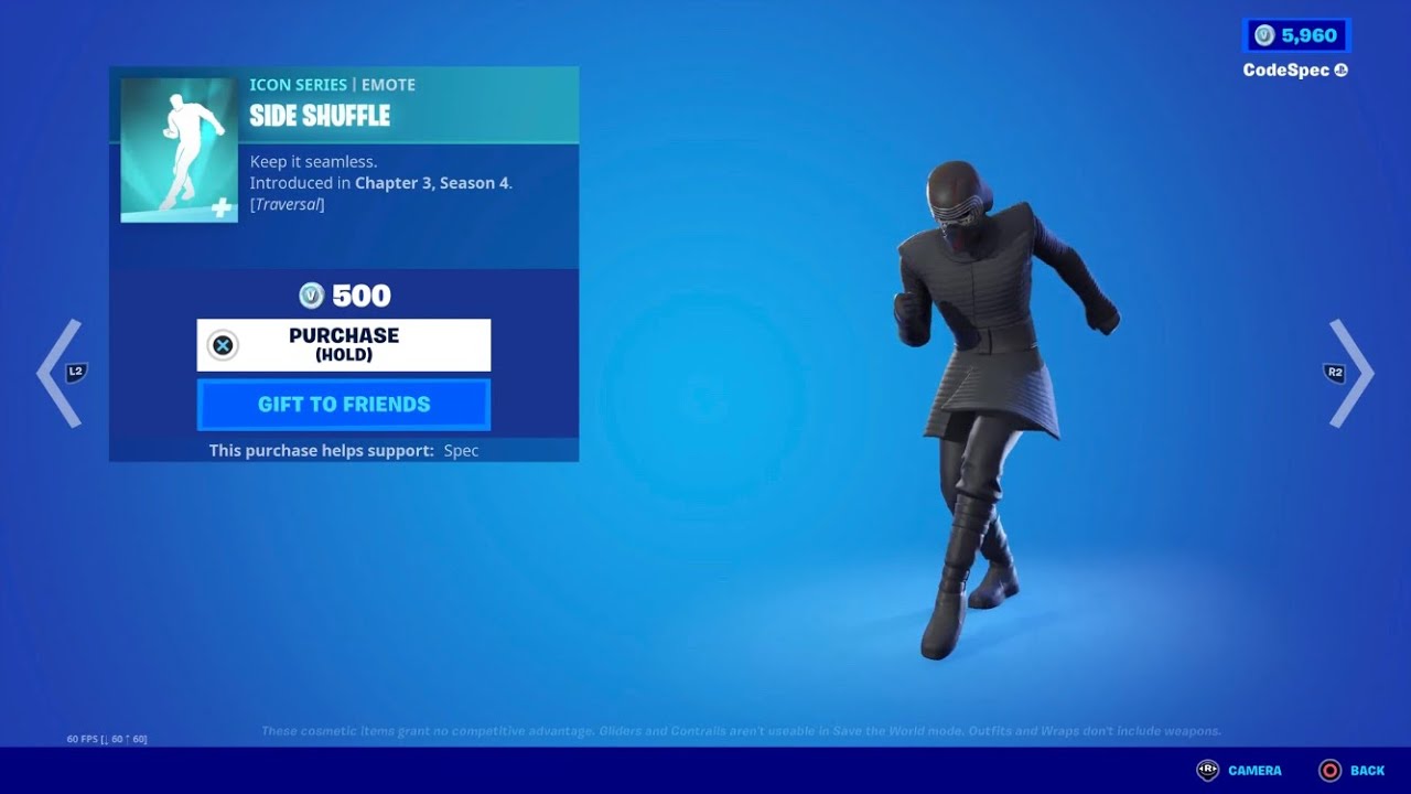 *NEW* Side Shuffle Emote! (Fortnite Battle Royale) - YouTube