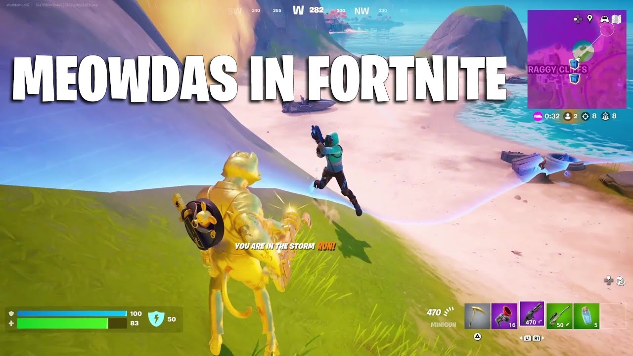 Meowdas in Fortnite - YouTube