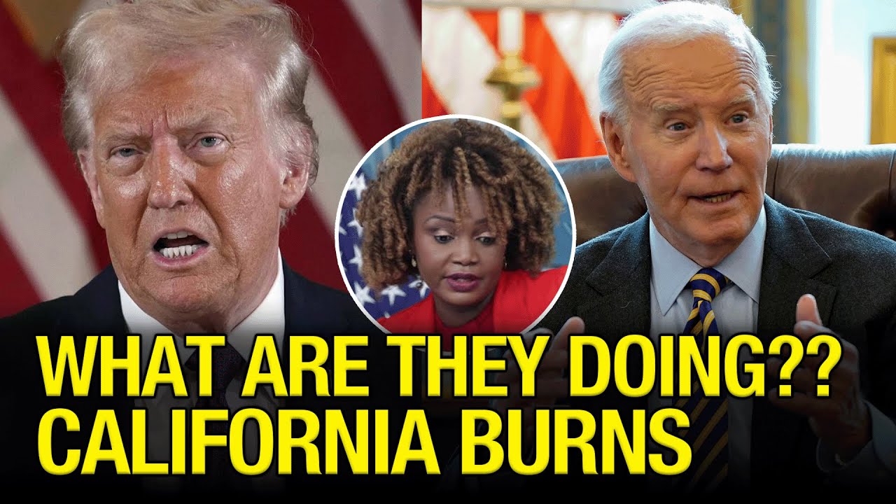 California Burns; LA Mayor vs. Fire Chief; Biden's Final Days - YouTube
