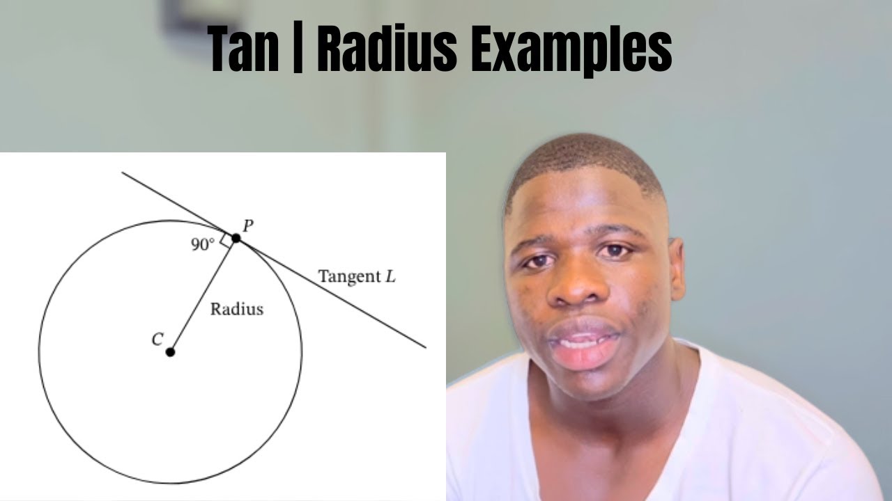 Tangent perpendicular to a radius at a point of contact: Euclidean ...
