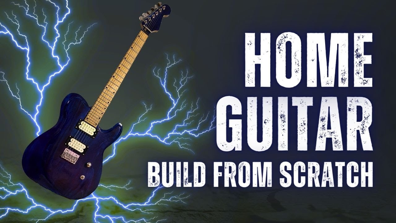 Telecaster GUITAR BUILD from SCRATCH (DIY) - Будуємо Вдома гітару з ...