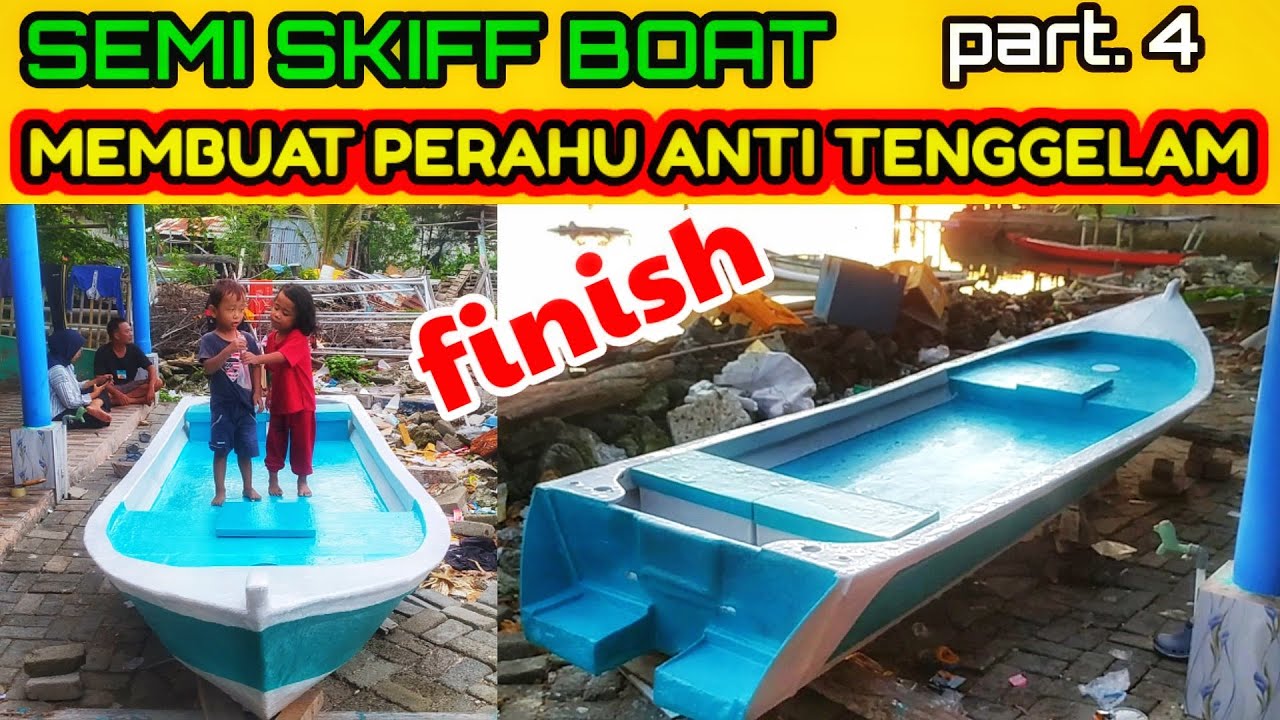 PERAHU MANCING MODERN 4 | FINISHING - YouTube