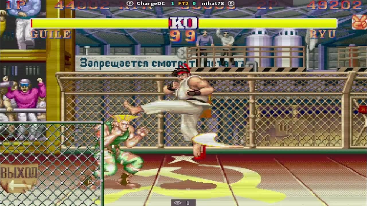 Street Fighter II' Champion Edition - Guile vs. Ryu 5 - YouTube