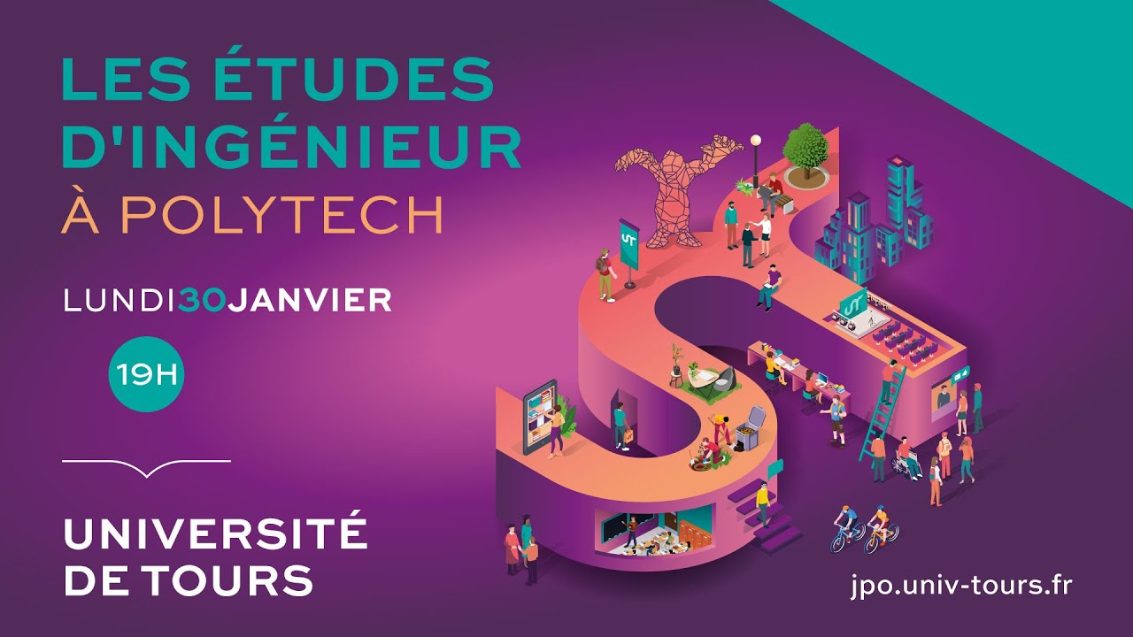 Les études d'ingénieur à Polytech Tours - YouTube