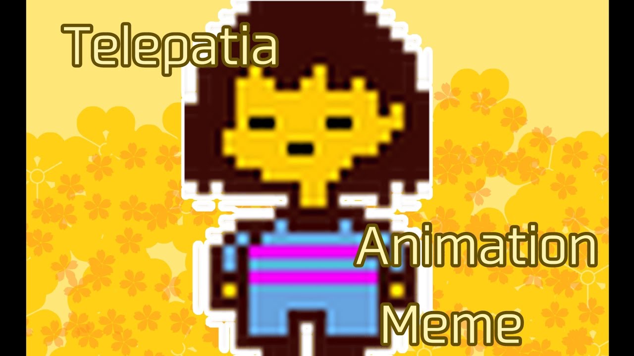 Telepatia | Animation Meme| (ft Undertale - pacifist) - YouTube